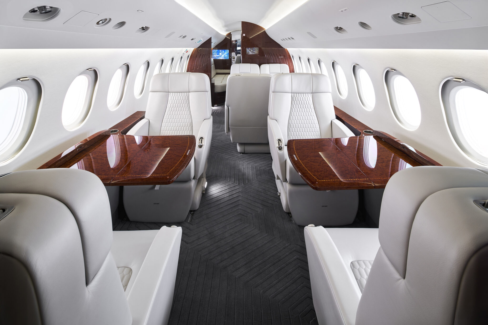 Duncan Aviation Delivers Falcon 900EX With Modern Flair and Classic ...